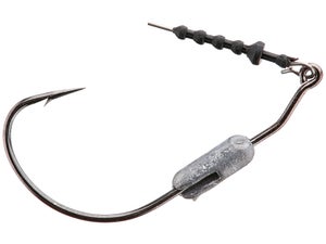 Mustad Power Lock Plus Spring Keeper Weighted Hook 3pk - Tackle Warehouse