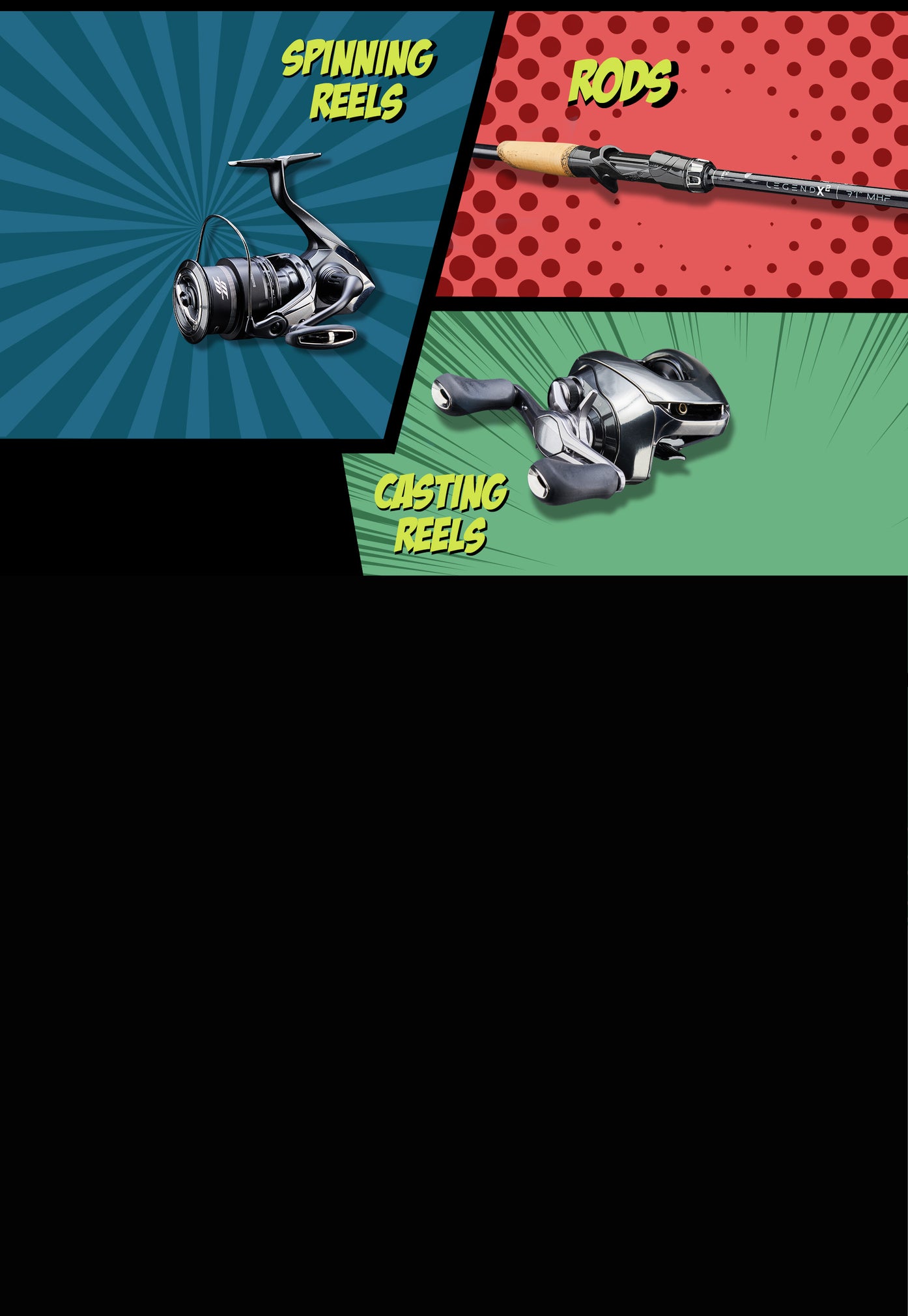 Tackle Warehouse - Bass Fishing Shop for Fishing Rods, Reels, Swimbaits ...