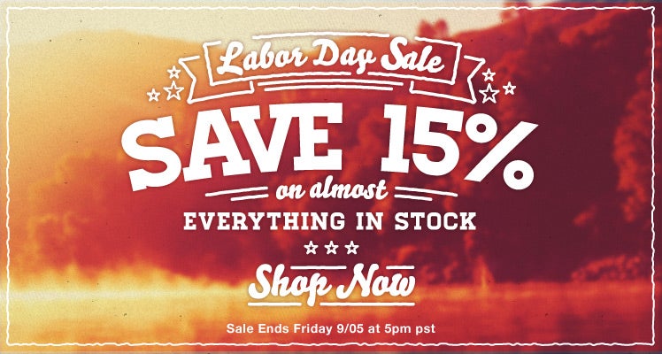 Tackle Warehouse Labor Day Sale
