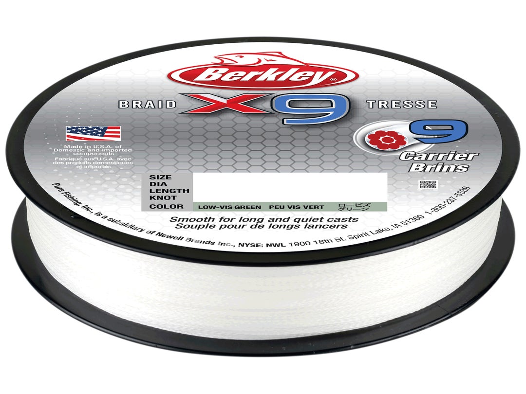 Berkley X9 Braided Line Crystal | Tackle Warehouse