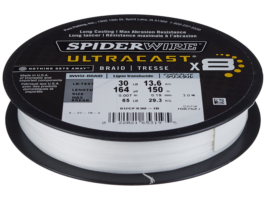 Spiderwire Ultracast Braided Line Invisibraid | Tackle Warehouse