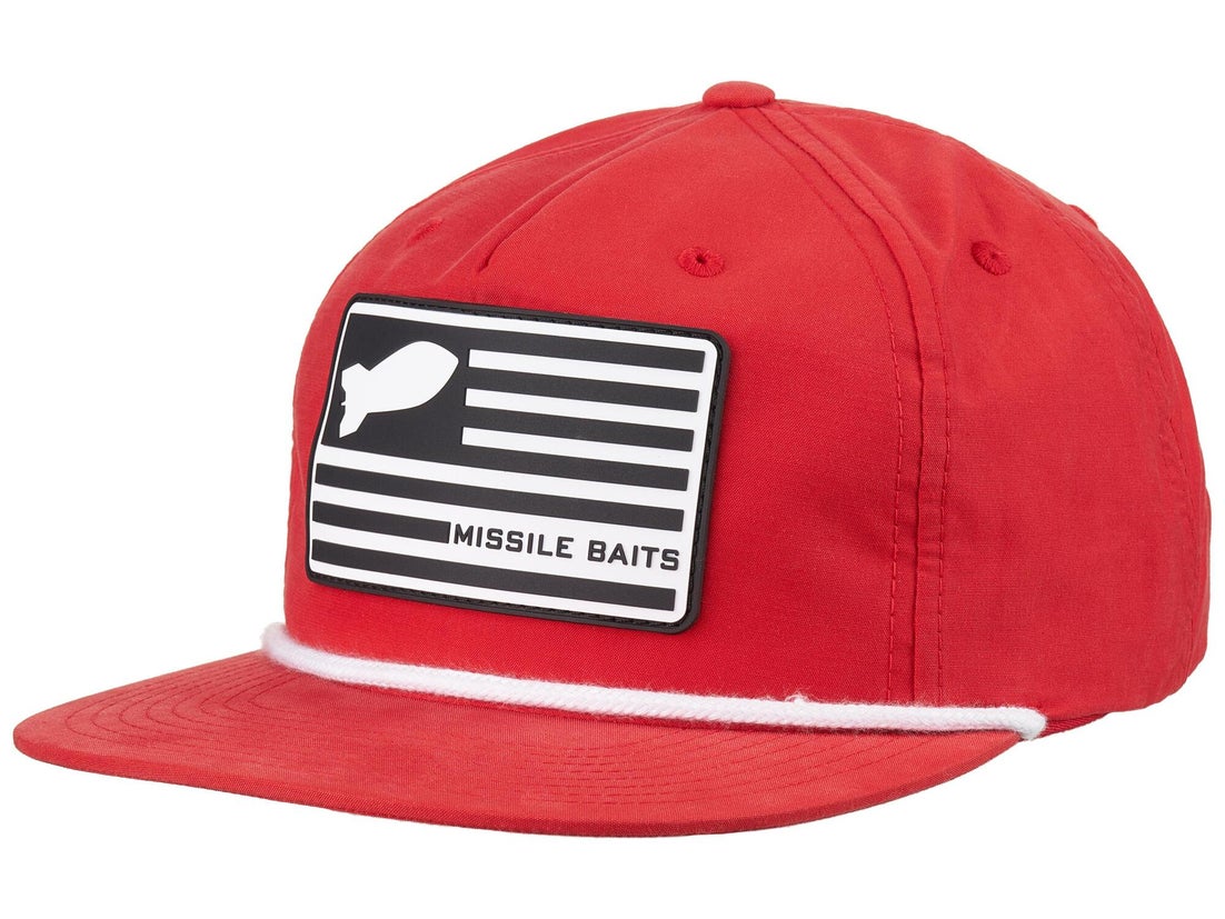 Missile Red Flag Patch Hat - Tackle Warehouse