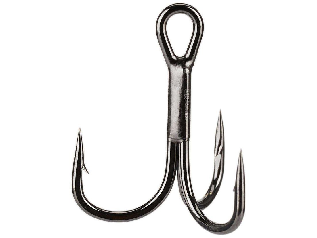 Owner Stinger Treble Hook Black Chrome ST-36 - Tackle Warehouse