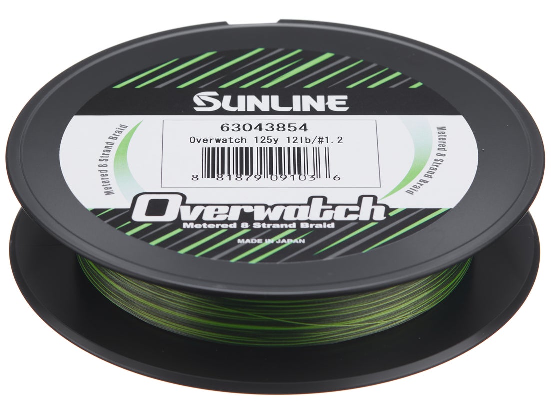 Sunline Overwatch Metered Braid 125yd - Tackle Warehouse