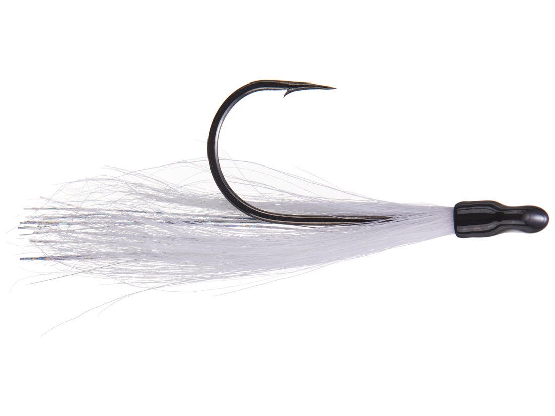 True Bass Deer Hair Spinnerbait Trailer Hooks 3pk - Tackle Warehouse