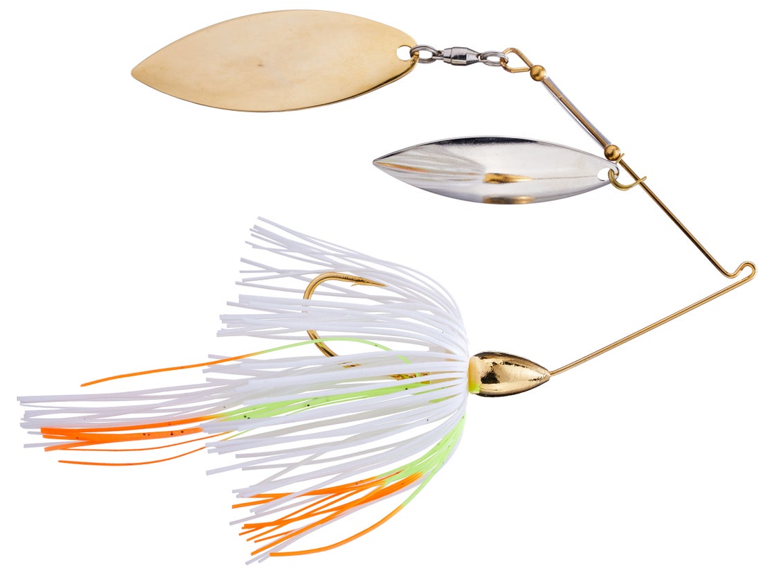 War Eagle Gold Spinnerbait Double Willow - Tackle Warehouse