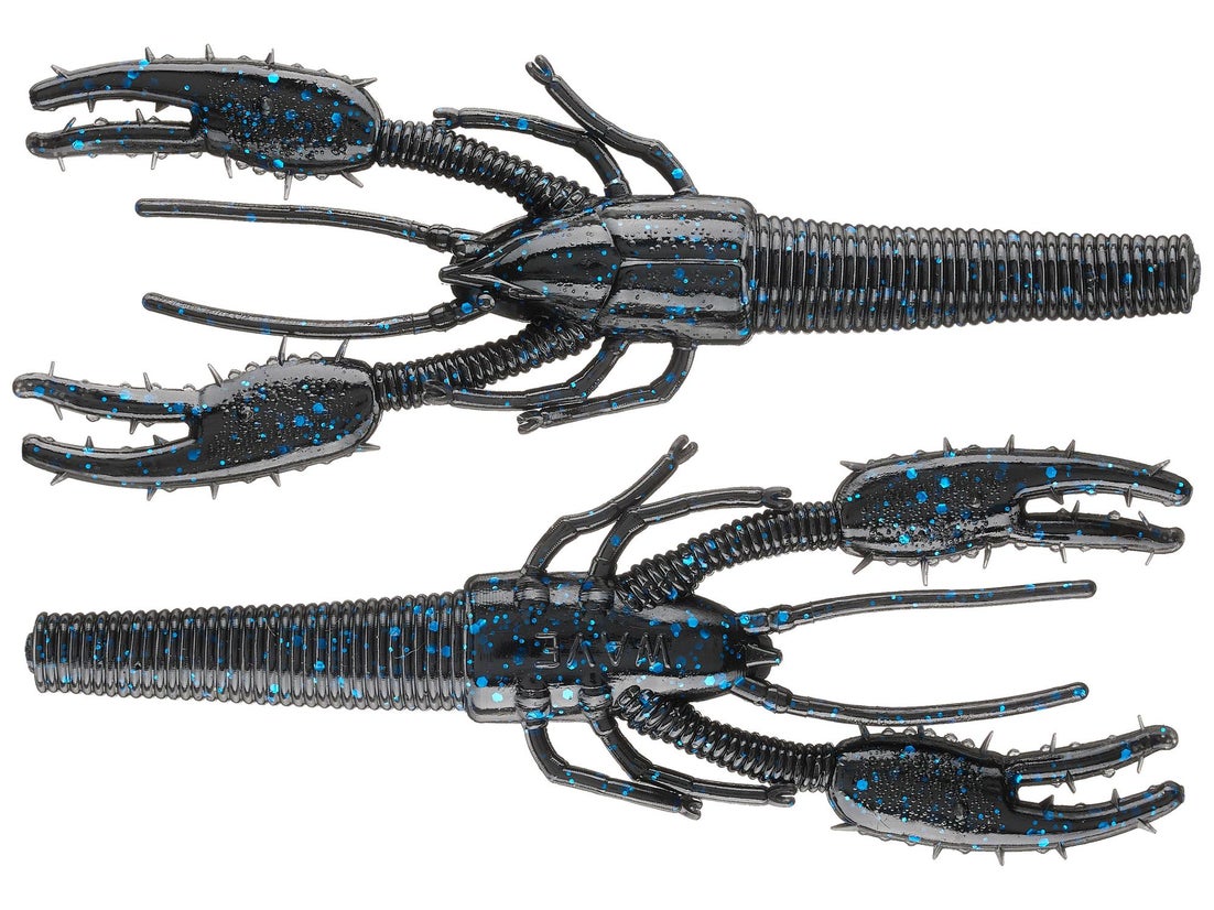 Wave Worm Tiki Crawdude 4.5" 7pk - Tackle Warehouse