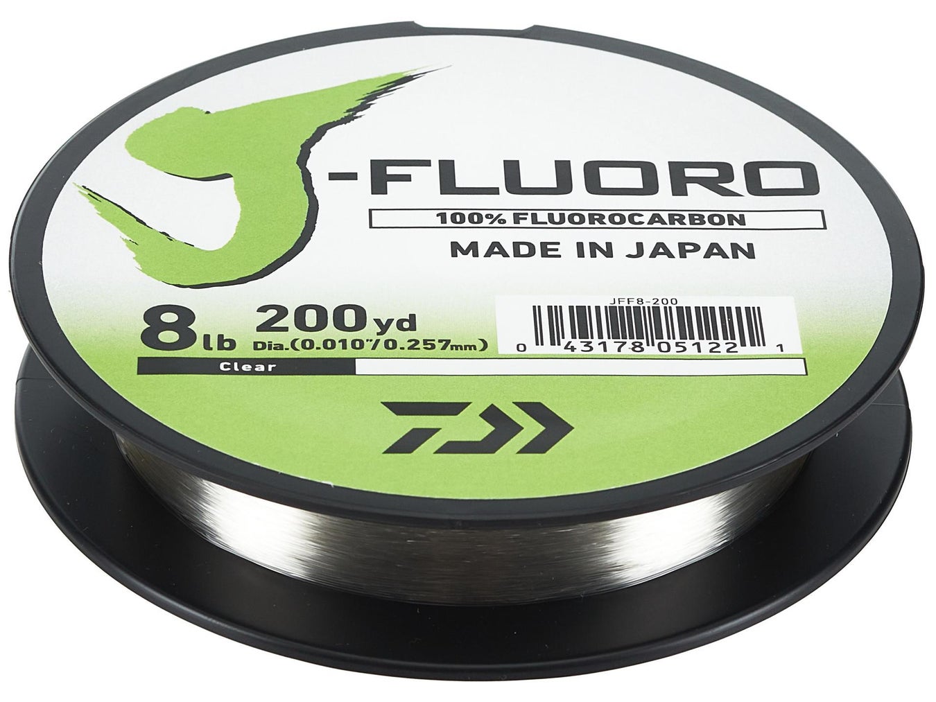 Daiwa J-Fluoro Fluorocarbon Line 200yd - Tackle Warehouse