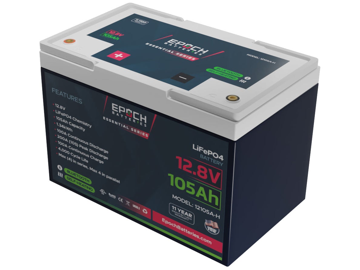 Epoch Essential Series Deep Cycle Lithium Batteries - Tackle Warehouse
