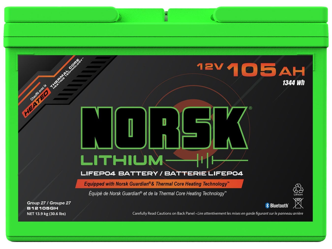Norsk Deep Cycle Lithium Batteries - Tackle Warehouse