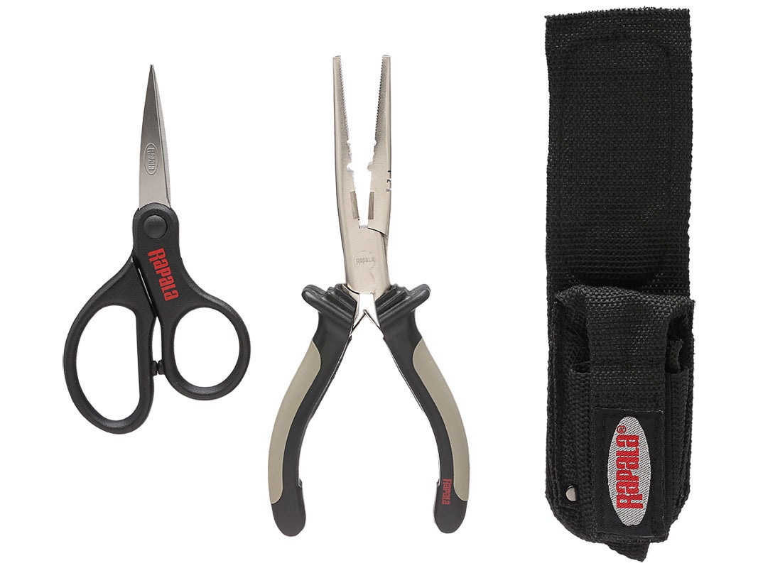 Rapala Pliers And Super Line Scissors Combo Pack - Tackle Warehouse