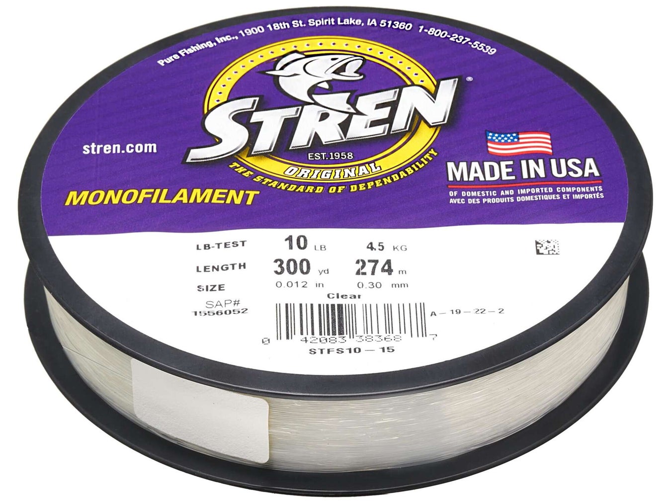 Stren Original Monofilament Line Clear - Tackle Warehouse