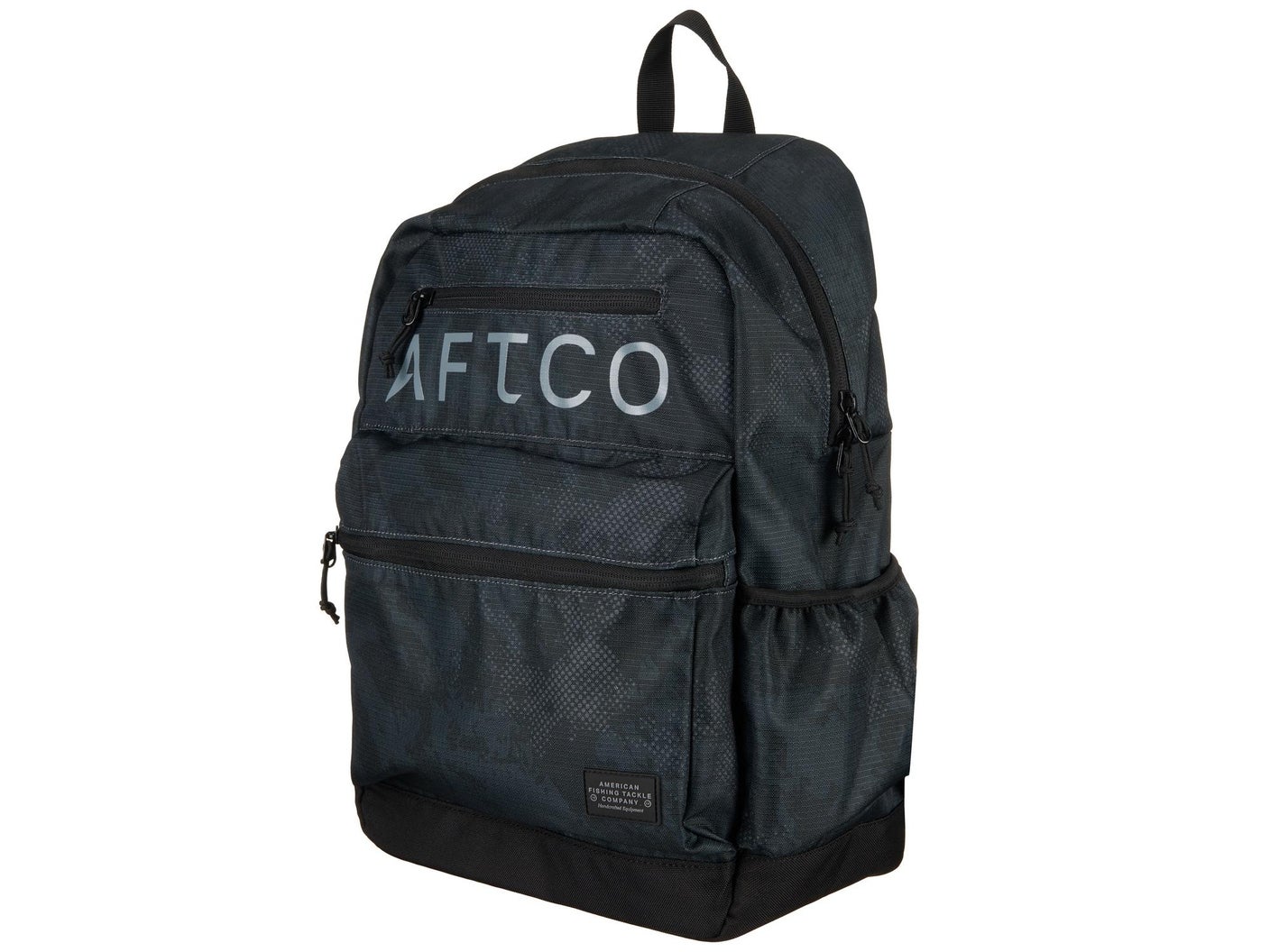 Aftco Schoolie Backpack Black Storm Camo - Tackle Warehouse