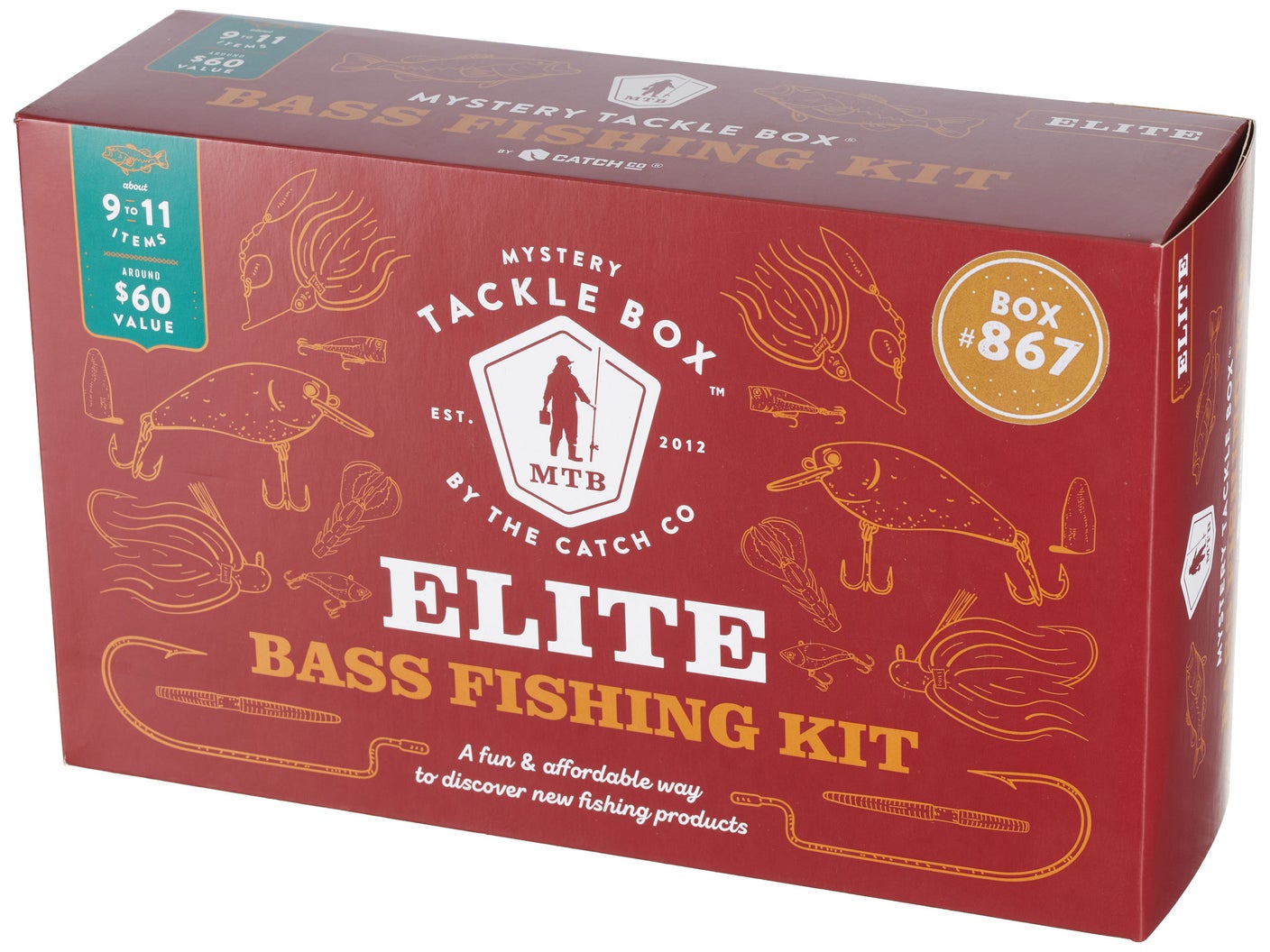 Catch Co. Mystery Tackle Box Bass Fishing Kit - Tackle Warehouse