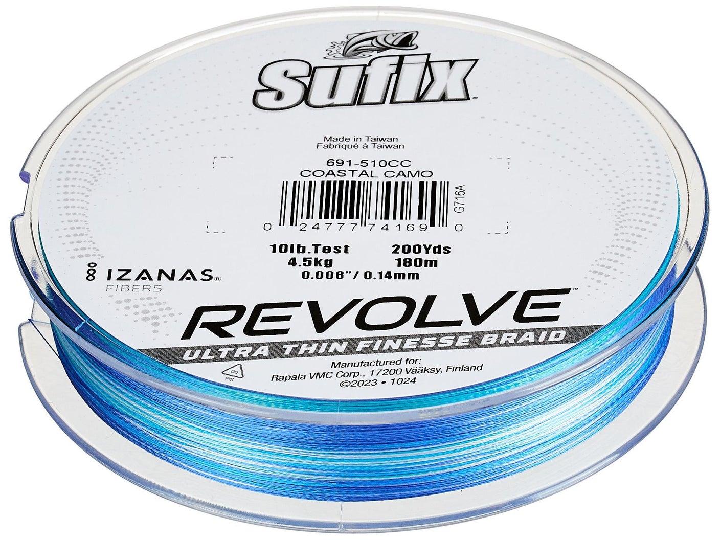 Sufix Revolve Coastal Camo Braided Line - Tackle Warehouse