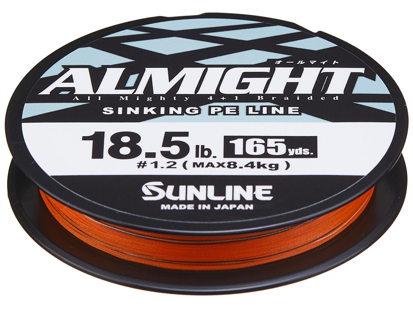 Sunline Almight Orange Sinking PE Braid - Tackle Warehouse