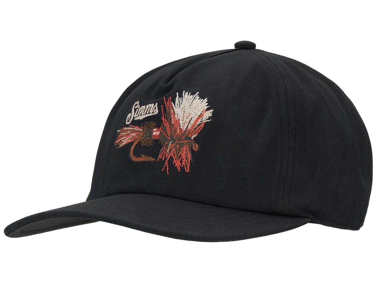 Simms Double Haul hat Black Royal Wulff - Tackle Warehouse