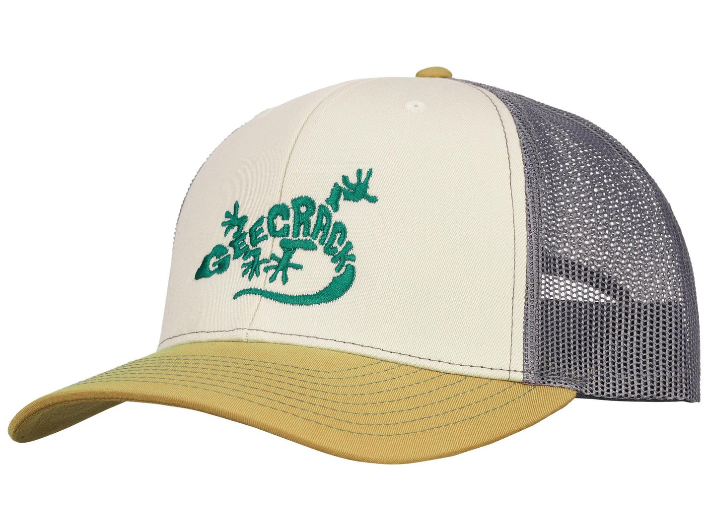 Geecrack Gecko Logo Snapback Hat - Tackle Warehouse