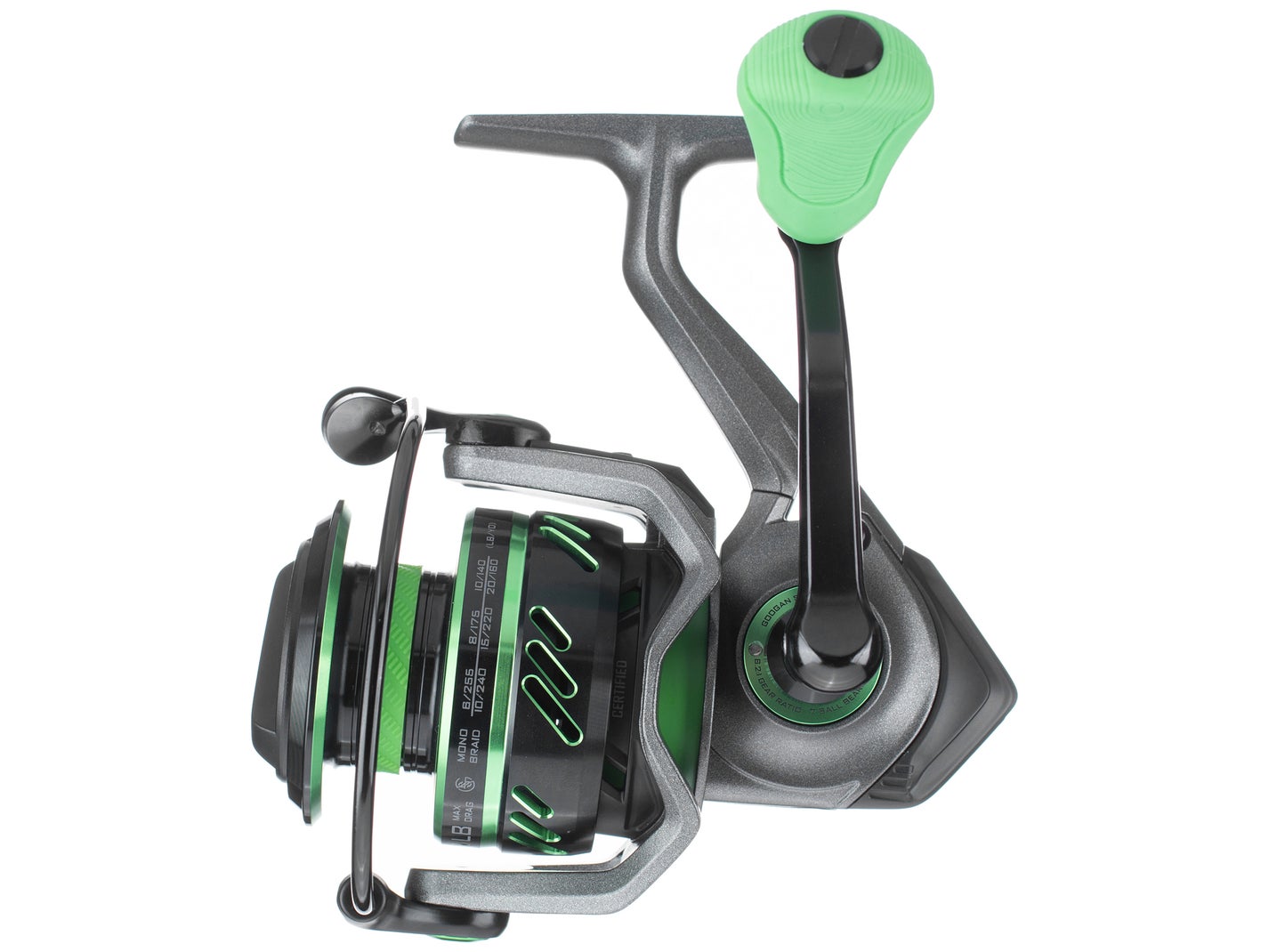 Googan Squad Green Spinning Reel - Tackle Warehouse