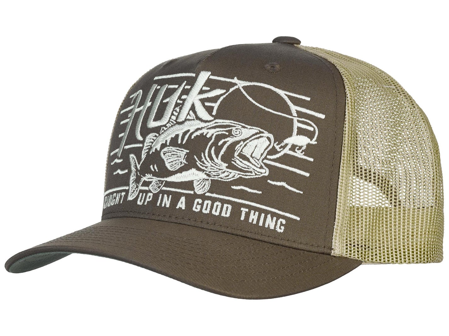 Huk Caught Up Trucker Hat Dock - Tackle Warehouse