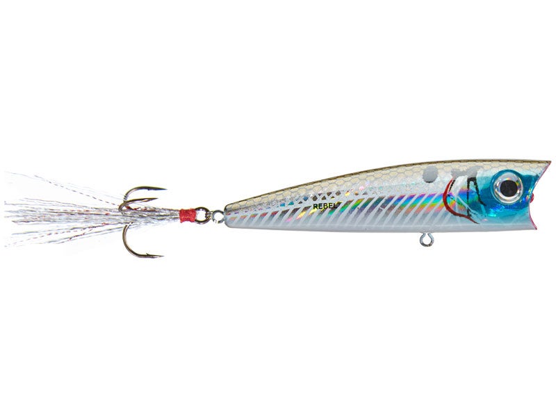 Rebel Super Pop-R Topwater Popper - Tackle Warehouse