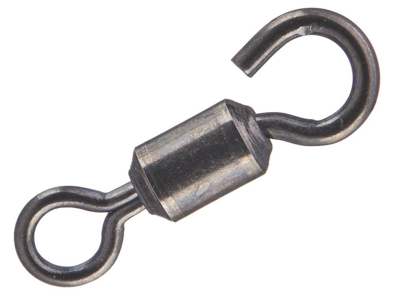 VMC Black Stainless Steel Open Eye Rolling Swivels - Tackle Warehouse