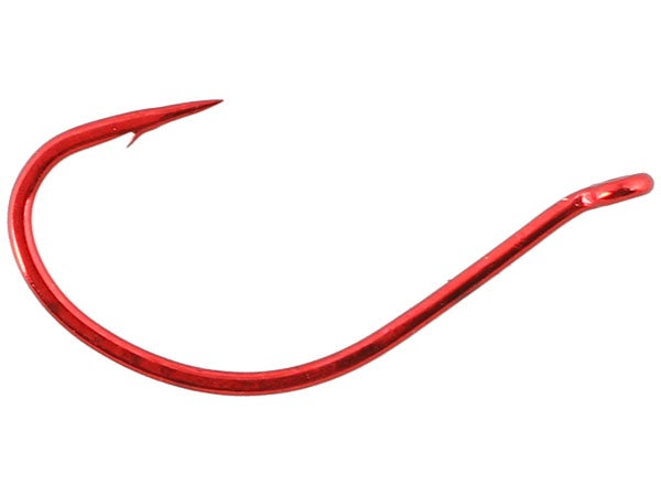 Gamakatsu Drop/Split Shot Hook Red 6pk | Tackle Warehouse
