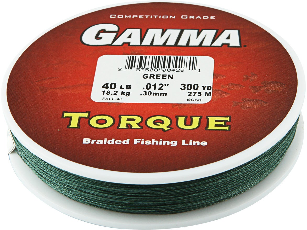Gamma Torque High Performance 100% Spectra Braid | Tackle Warehouse