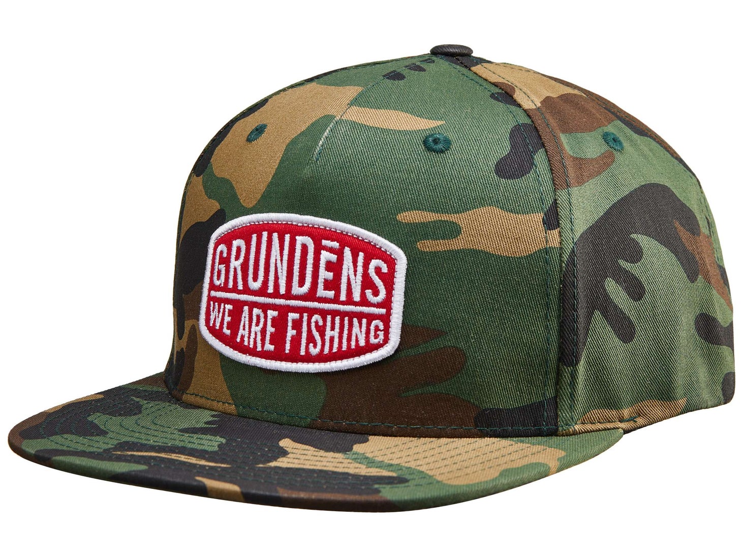 Grundens We Are Fishing Adjustable Trucker Hat | Tackle Warehouse