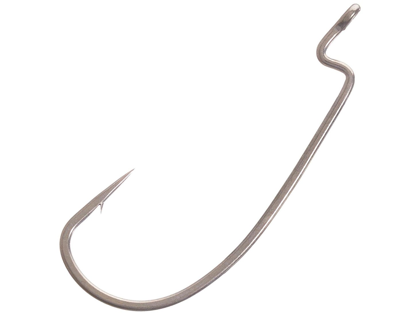 Hayabusa WRM956NR Narrow Gap Offset Worm Hook | Tackle Warehouse