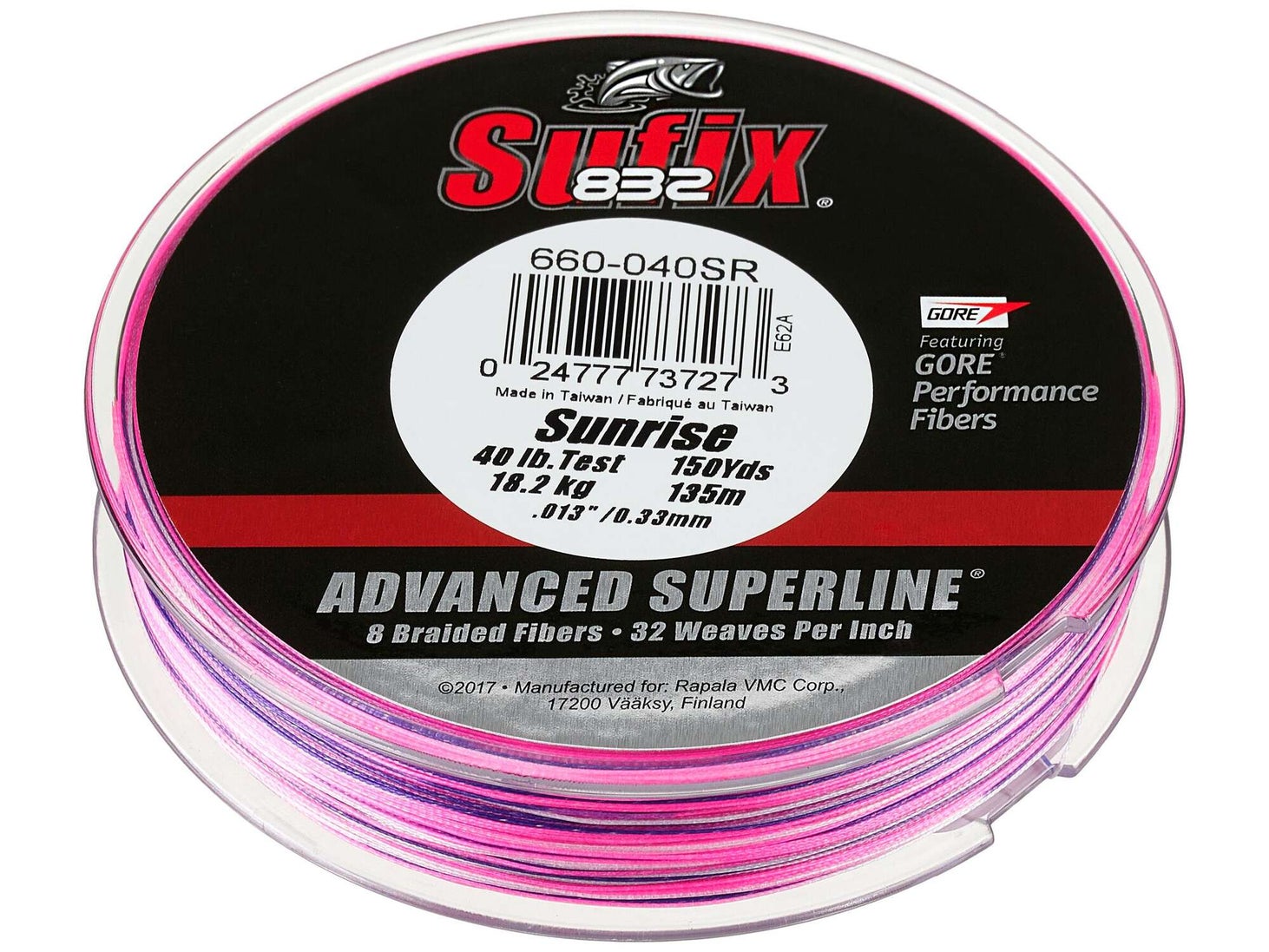Sufix 832 Braided Line Sunrise | Tackle Warehouse