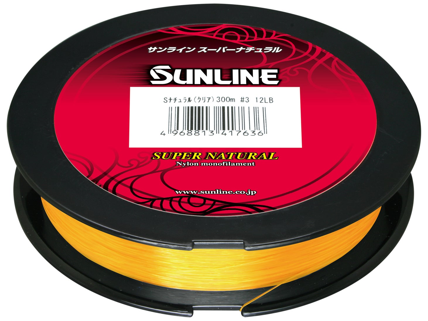 Sunline Super Natural Orange Monofilament | Tackle Warehouse