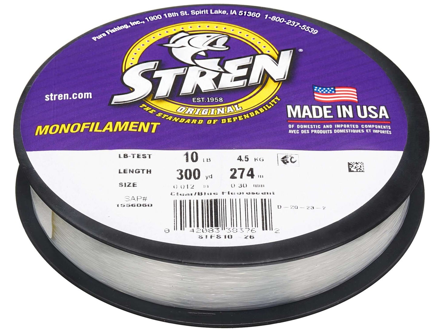 Stren Original Monofilament Clear/Blue Fluorescent | Tackle Warehouse