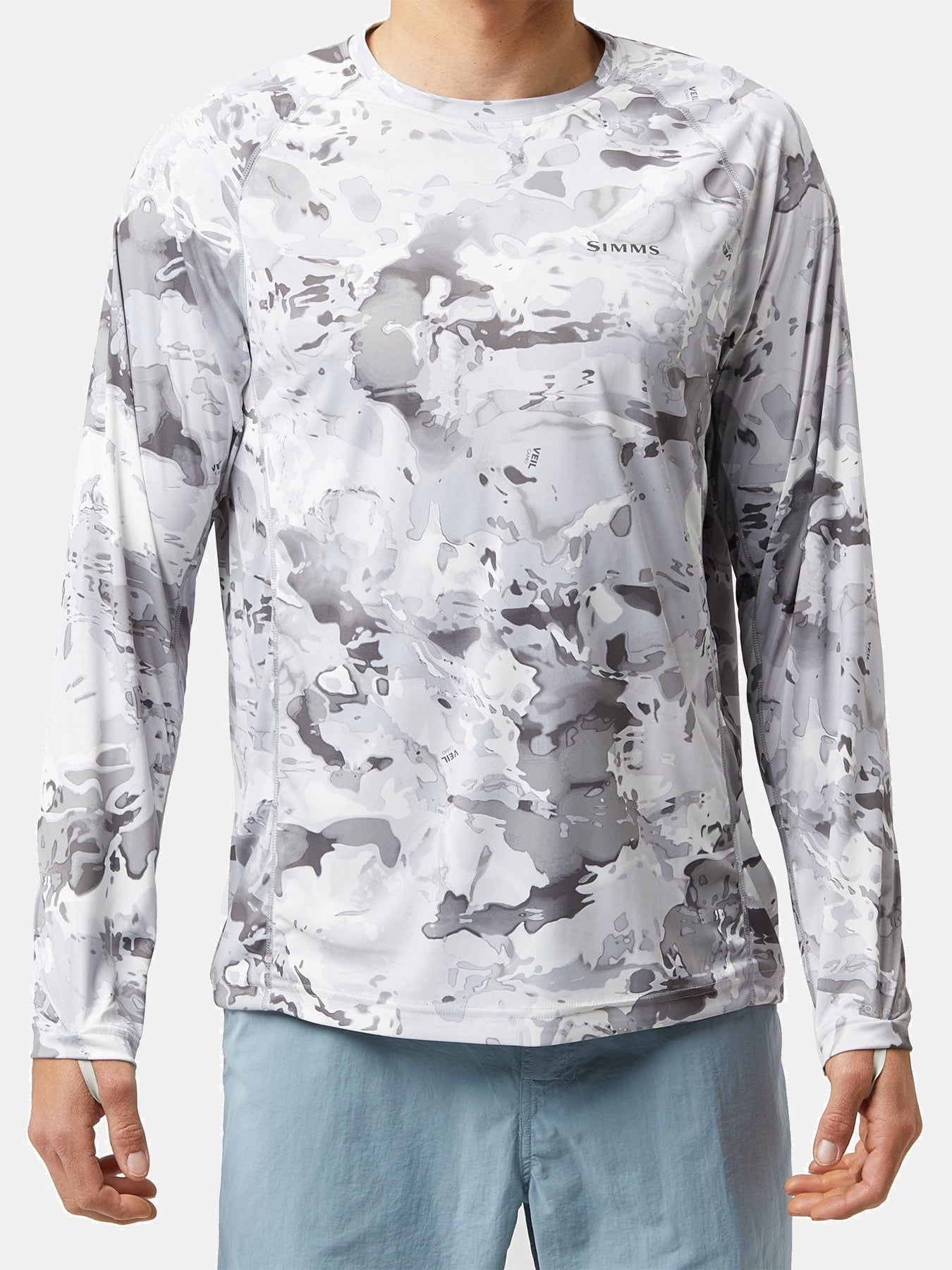 Simms SolarFlex Prints Long Sleeve Shirt | Tackle Warehouse