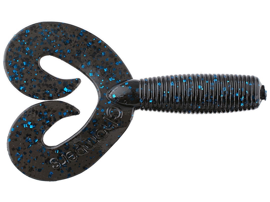 Chompers Double Tail Grub Jig Trailer 10pk | Tackle Warehouse