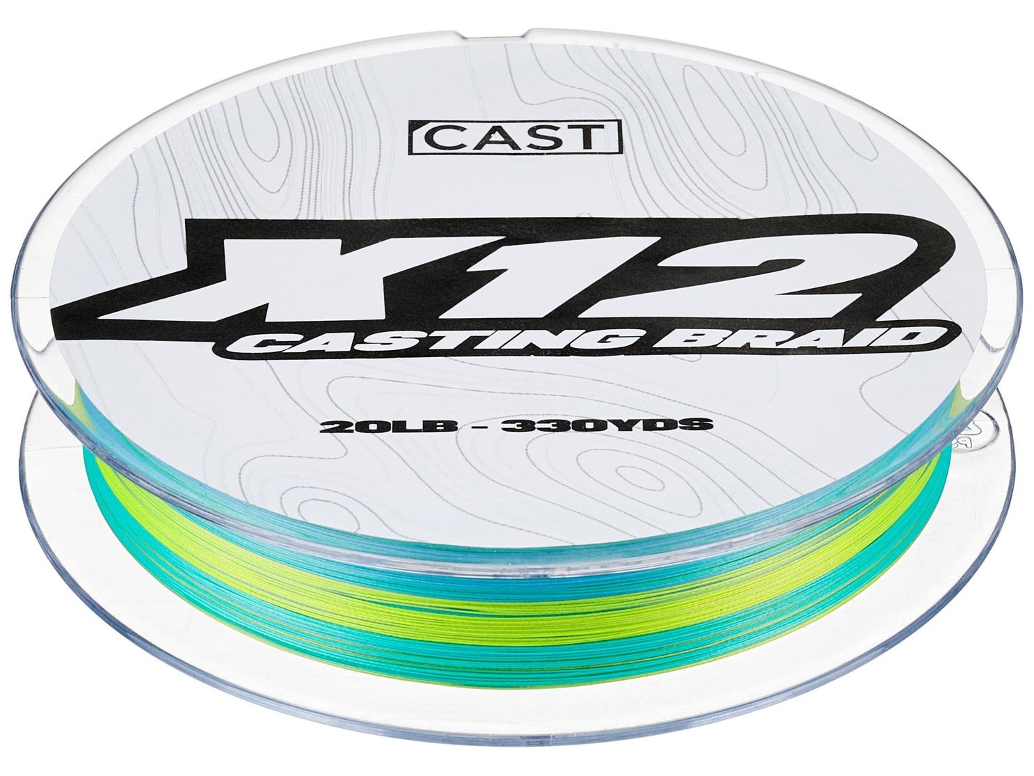 Cast Fishing Co. X12 Braided Line - Tackle Warehouse