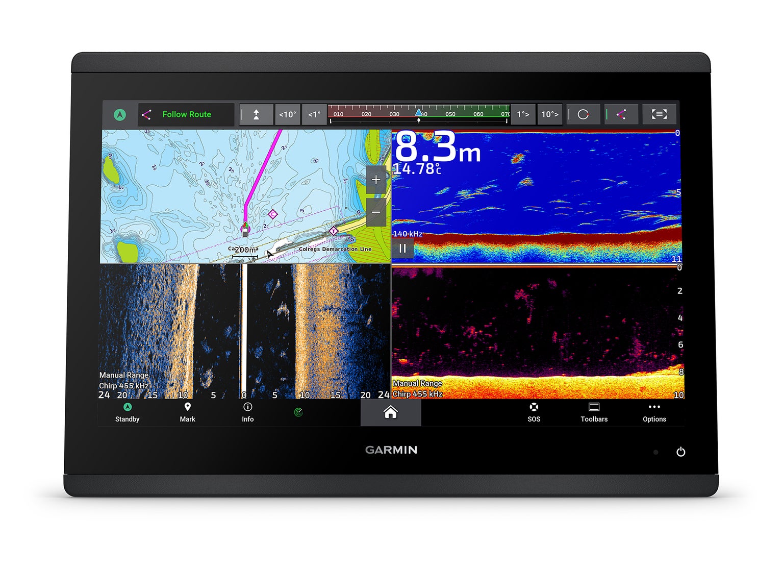 Garmin GPSMAP 16x3 Series Fishfinders - Tackle Warehouse