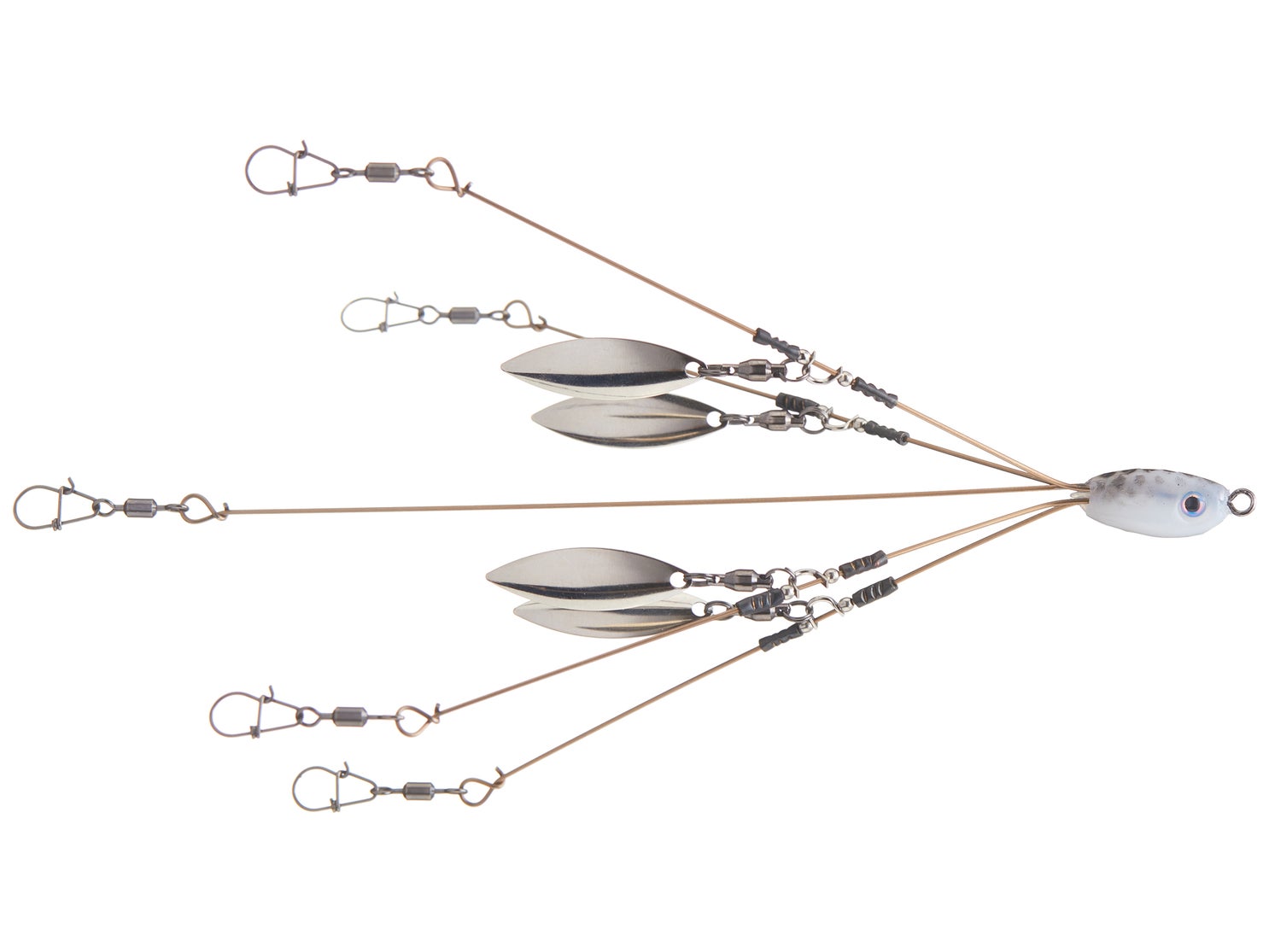 Hog Farmer Baits Tactical Bassin Mini Rig 5 Hook 4 Bld - Tackle Warehouse