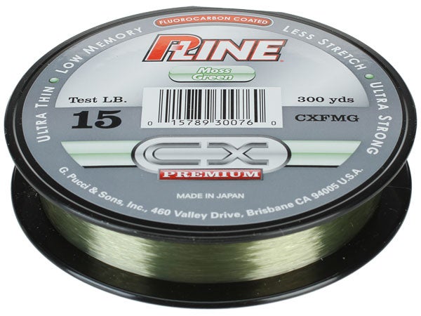 P-Line CX Premium Moss Green - Tackle Warehouse