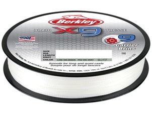 Berkley X9 Braided Line Crystal - Tackle Warehouse