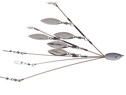 Hog Farmer Baits Tactical Bassin Mini Flex Rig 4 Blade | Tackle Warehouse