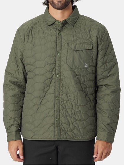 Huk Scale Hooded Jacket Black | Tackle Warehouse
