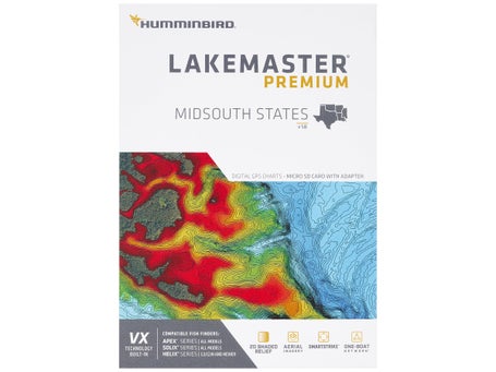 Humminbird Lakemaster VX Premium Digital Charts | Tackle Warehouse