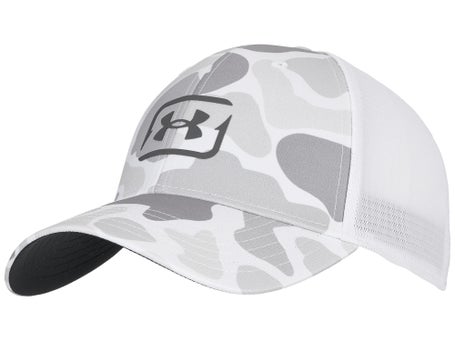 Under Armour Fish Hunter STR Hat Steel/White - Tackle Warehouse