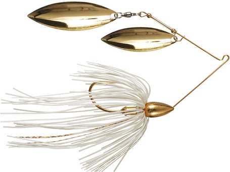 War Eagle Gold Spinnerbait Double Willow | Tackle Warehouse