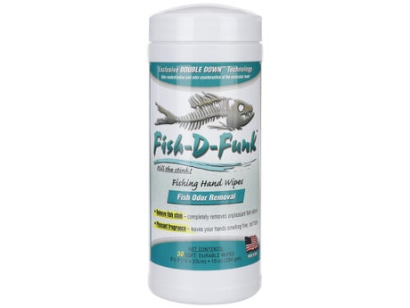 Ardent Fish D-Funk Odor Removal Wipes - Tackle Warehouse