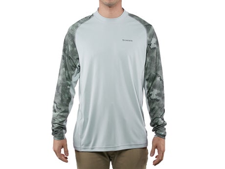 Simms SolarFlex Prints Long Sleeve Shirt - Tackle Warehouse