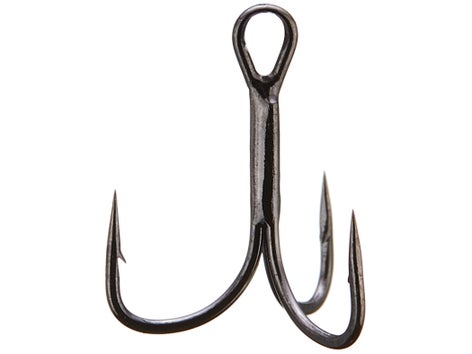 Owner Stinger Treble Hook Black Chrome ST-36 - Tackle Warehouse