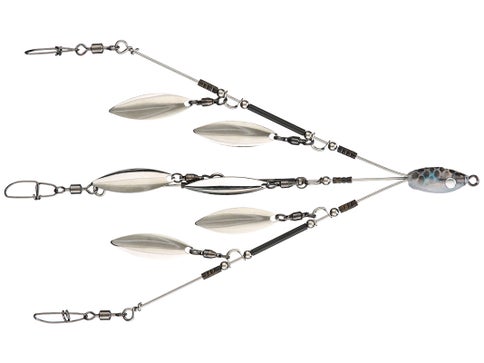 Hog Farmer Baits Tactical Bassin Micro Flex Rig 2 Blade - Tackle Warehouse