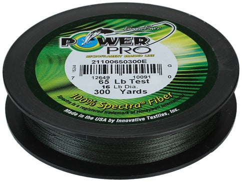 Power Pro Spectra Braided Line Moss Green - Tackle Warehouse